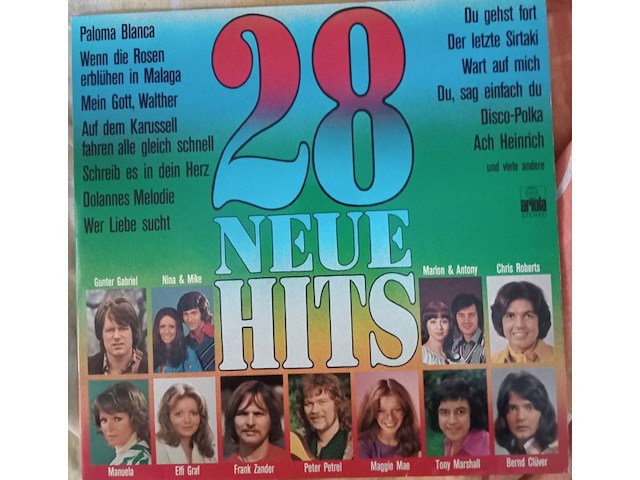 28 Neue Hits 2xLp