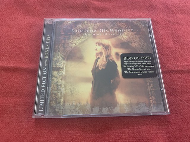 CD i DVD - Loreena McKennitt - The Book Of Secrets