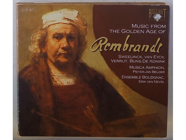 Ensemble Bouzignac - The Golden Age Of Rembrandt (3 CD)