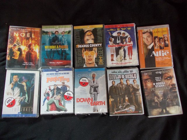 Lot 10 različitih DVD -a - originali - br. 3