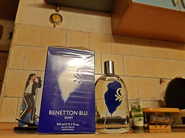 BENETTON Blue Man-Novo-Org-100ml
