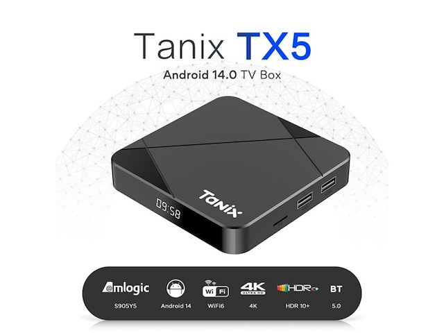 Tanix Android tv 14 4gb ddr4/32gb
