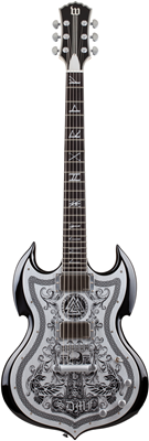 Wylde Audio IronWorks Barbarian Black Burst električna gitara