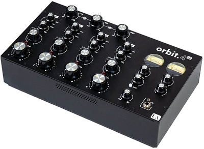 Union Audio ORBIT.4 LE 4-CH Rotary Desktop Mixer with 3-Band Isolator