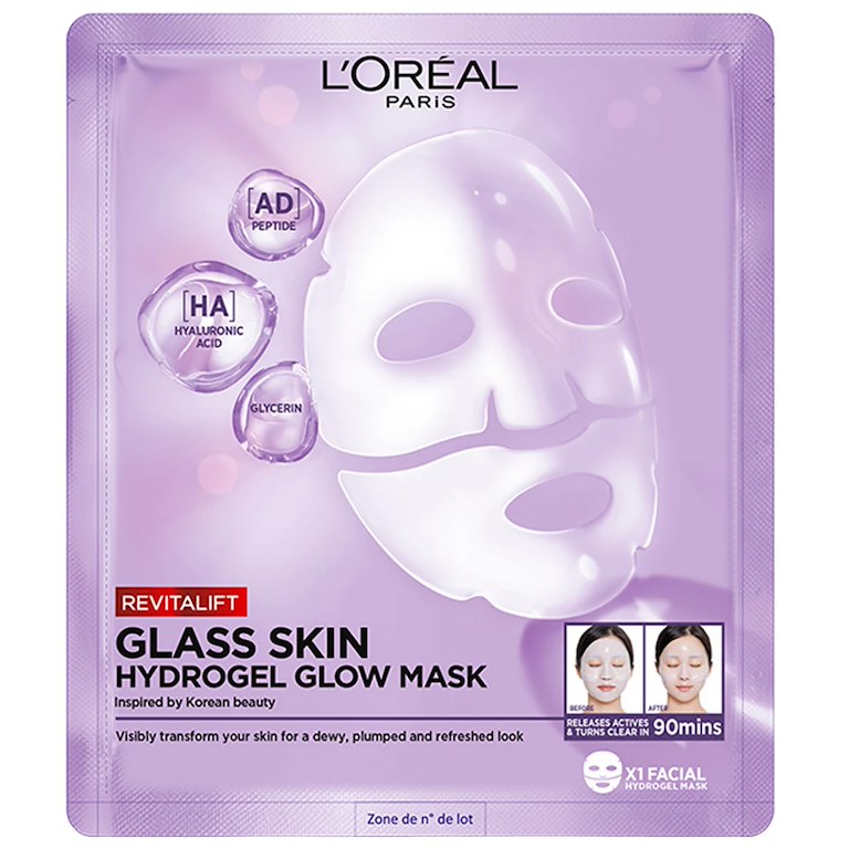 LOREAL MASKA ZA LICE 25G REVITALIFT GLASS SKIN