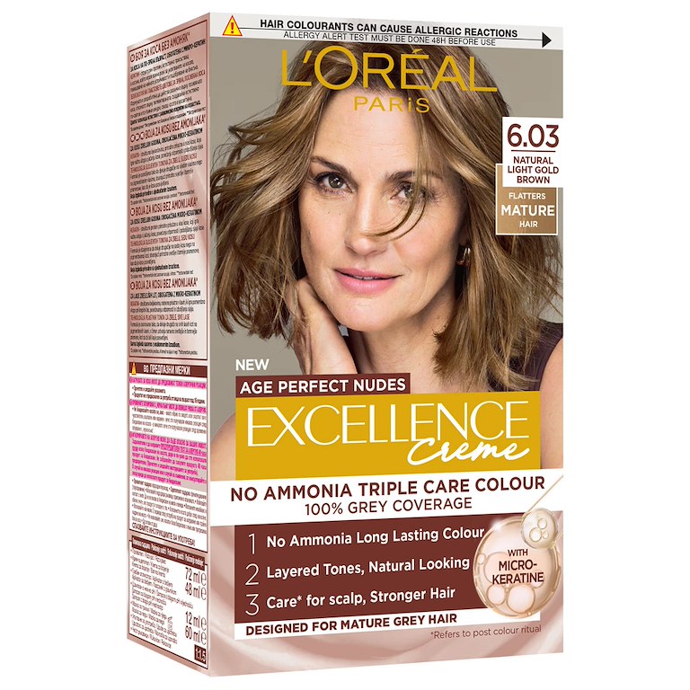 LOREAL EXCELLENCE NUDES BOJA ZA KOSU 6.03