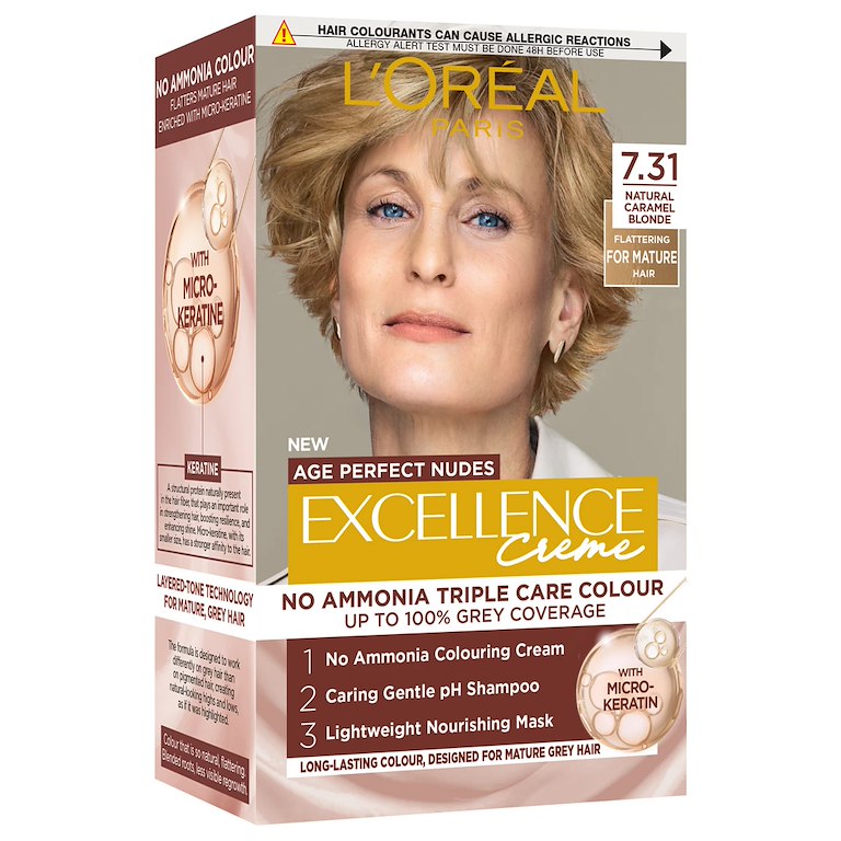 LOREAL EXCELLENCE NUDES BOJA ZA KOSU 7.31