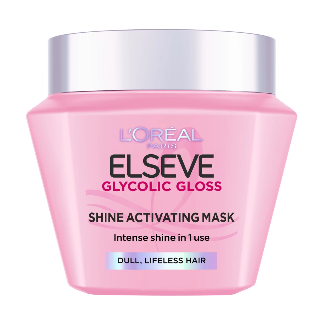 LOREAL ELSEVE MASKA ZA KOSU 300ML GLYCOLIC GLOSS