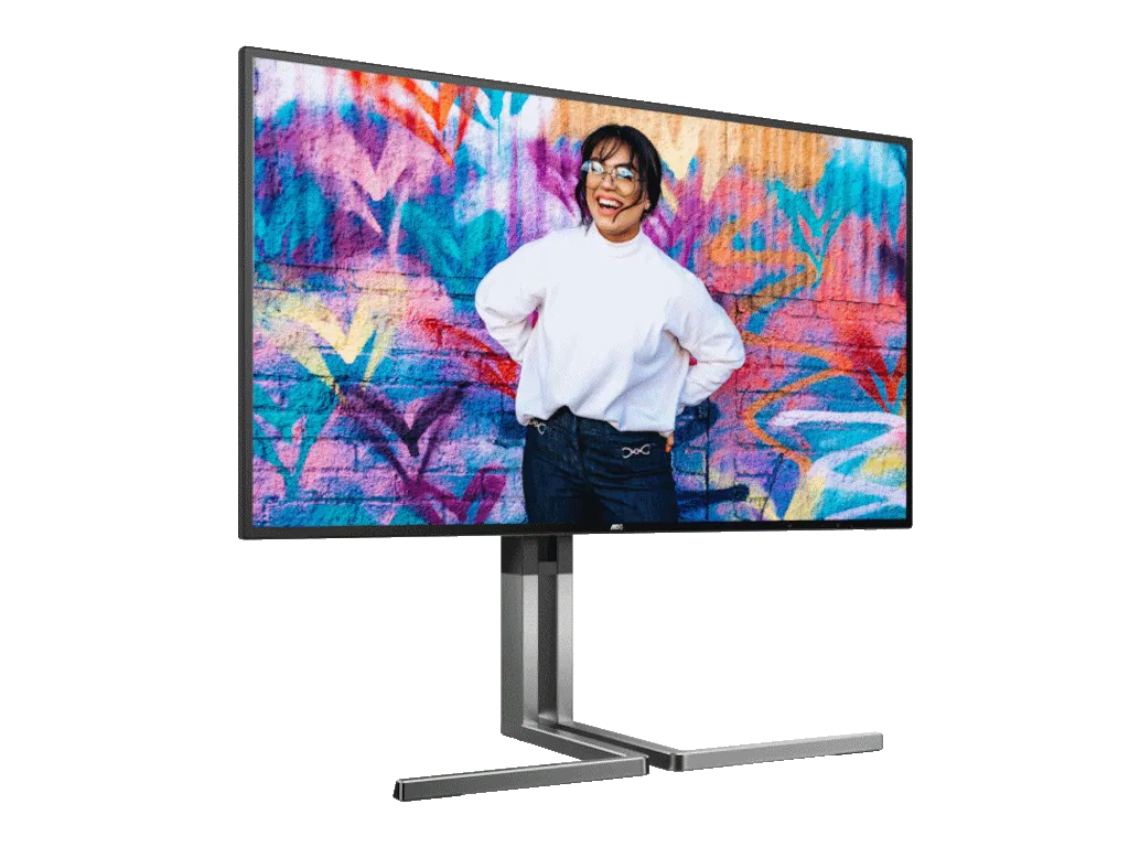 Monitor AOC U27U3CV 27"/IPS/3840x2160/60Hz/4ms GtG/HDMI,DP,USB, USB type C/pivot,visina/zvucnici