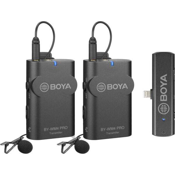 Boya BY-WM4 Pro-K4 bezicni audio set za Lightning uredjaje (2 sagovornika)