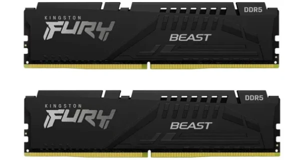 RAM DIMM DDR5 32GB (2x16GB) 6400MT/s Kingston Fury Beast Expo KF564C32BBEK2-32