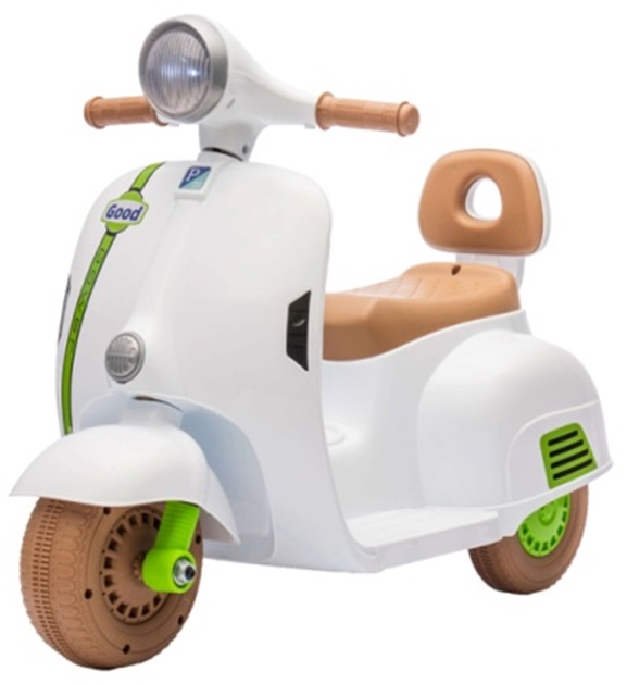 601719 Retro motor 6V Beli