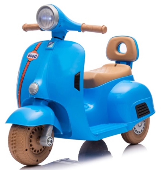 601719 Retro motor 6V Plavi