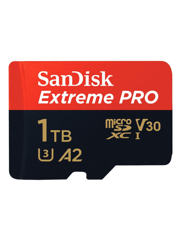 SANDISK SDXC 1TB MICRO EXTREME PRO 200MB/S A2 C10 V30 UHS-I US+AD