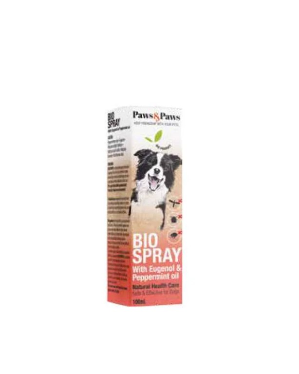 PAWS&PAWS BIOSPRAY PRIRODNI EKTO ANTIPARAZITSKI SPREJ ZA PSE 100ml
