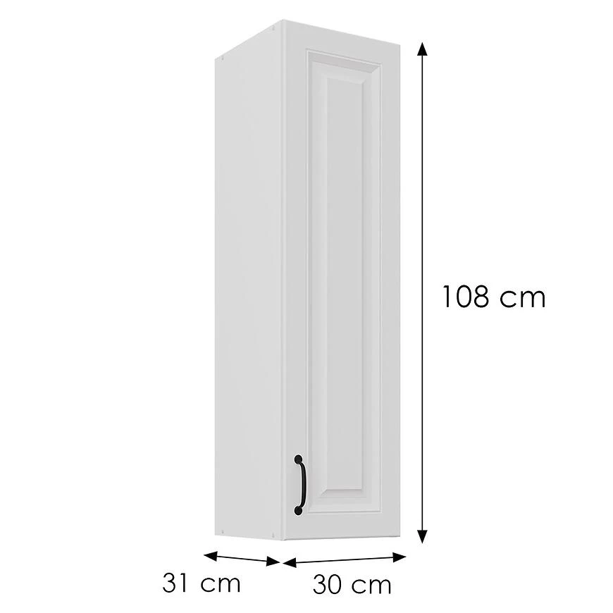 Stilo kuhinjski ormaric beli mat/beli 30G-108 1F