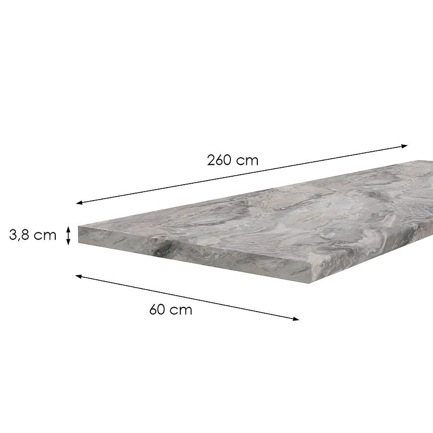 cipolino mermerna radna ploca 260 cm/38 mm