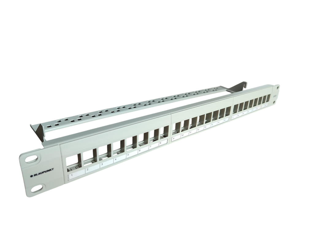 Patch panel 19in 24 portni za modulare Blaupunkt