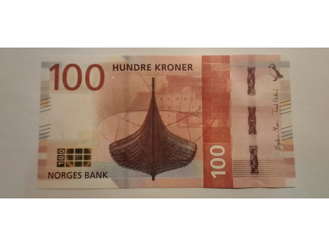 100 kruna 2016 NORVEŠKA