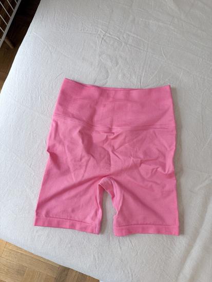 pink push up šorts za teretanu S