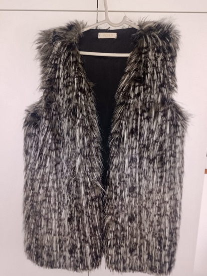 Vicolo krzneni prsluk