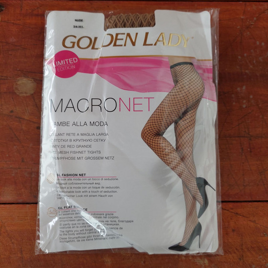 Golden lady mrezaste carape M/L