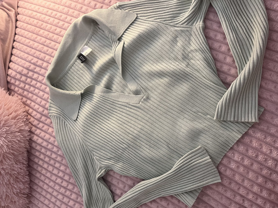 H&M mint dzemper M