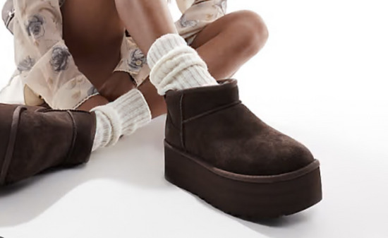 Ugg ultra mini platforms