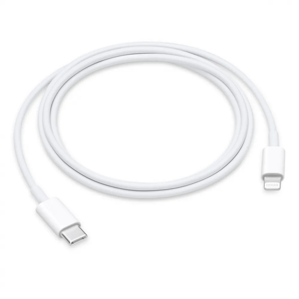 Data kabl L za iPhone 11-14 Type C na Lightning beli 1m