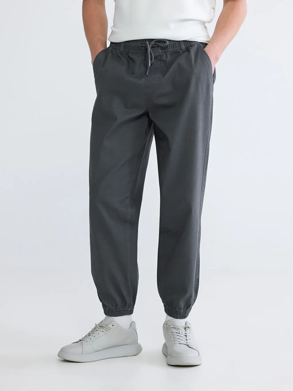 XSIDE Siva Jogger Pantalone Muškarac