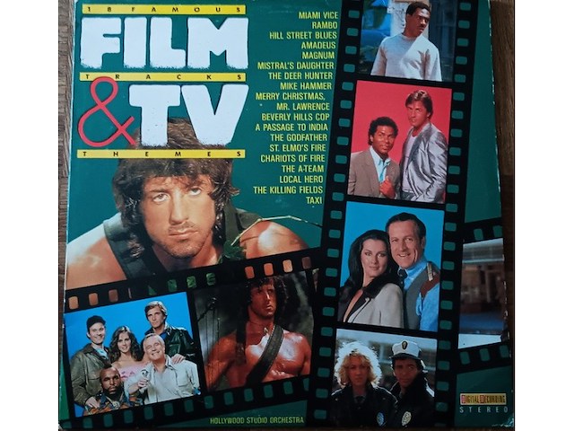 18 Famous Film Tracks &; TV Themes UK LP (1985)