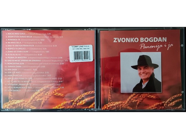 Zvonko Bogdan-Panonija i Ja CD (2006)