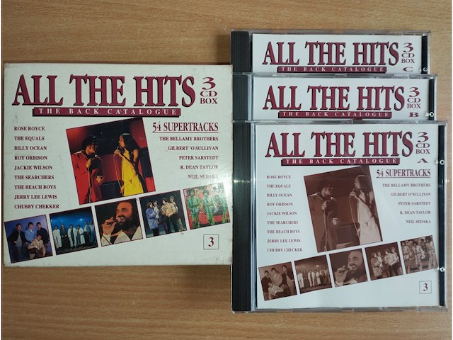 All the Hits - Various Artists 3cd set
