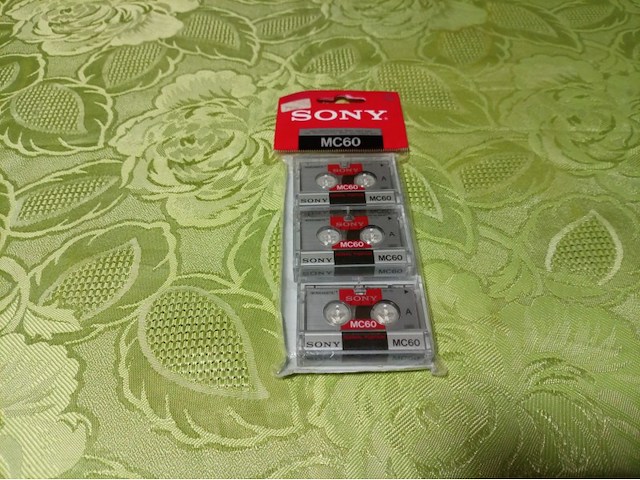 Sony 3MC-60 Microcassette - NOVO