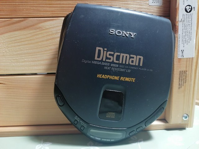 Sony Discman D-175 1Bit