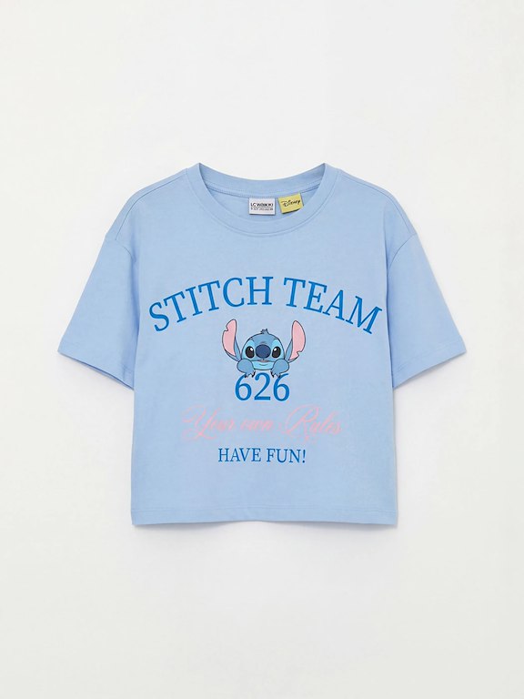 LCW Kids Štampana Majica I Trenerke Za Devojčice Stitch