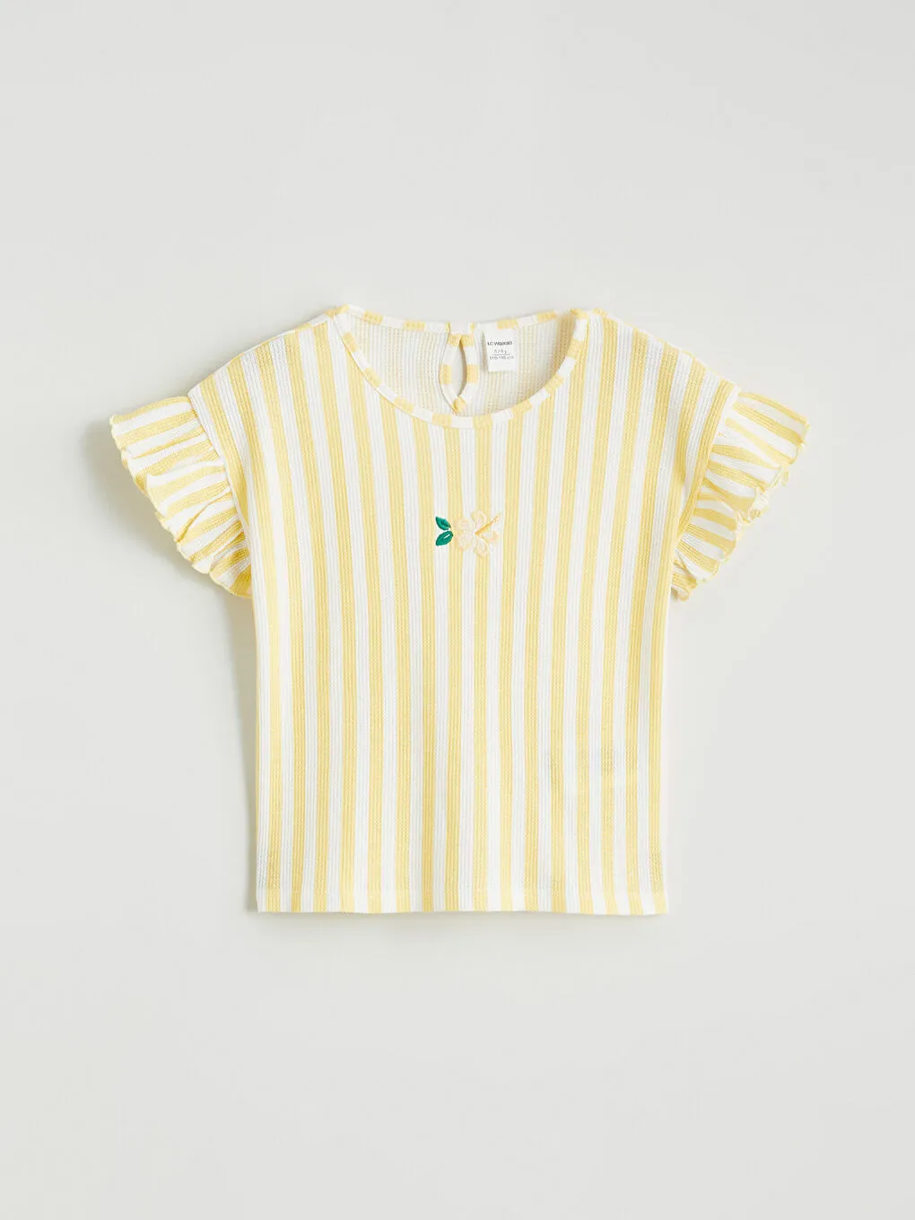 LCW Kids Okrugli Izrez Vezeni Dečiji T-shirt I Helanke