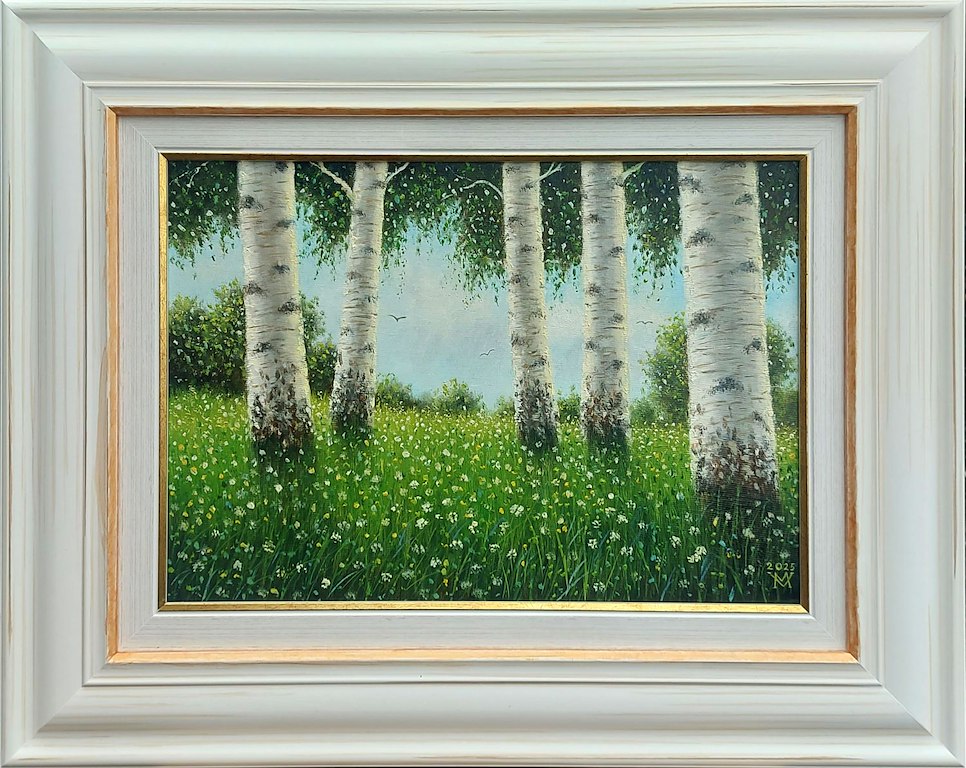 Slika Miljana Vasiljevića – Breze