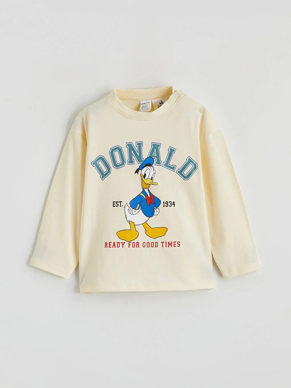 LCW baby Donald Duck Štampani Komplet Majica I Trenerka Za Bebe Dečake