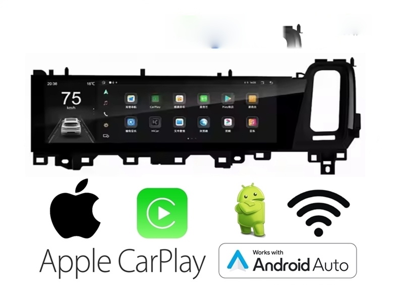 Porsche Cayenn 24-25 Copilot medija displej Android.