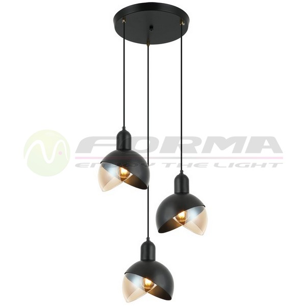 Viseća lampa F7036-3V BK+AM
Viseća lampa F7036-3V BK+AM