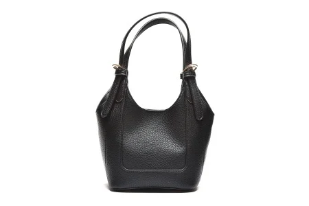 T012611BLK – Crna mini tote torba sa dodatnim mini novčanikom