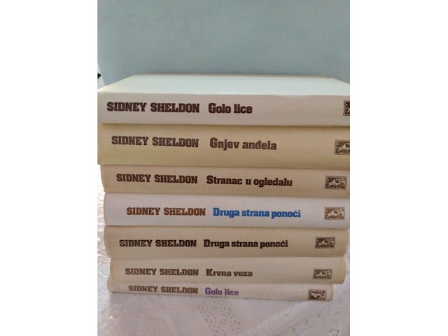 Sidney Sheldon komplet 6 knjiga