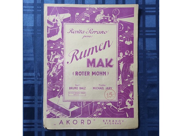 Note: Strahov: Rumen mak