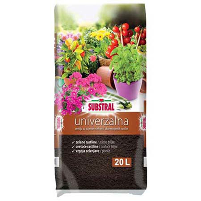 Zemlja SUBSTRAL univerzalna 20L SC908 za cveće i baštu