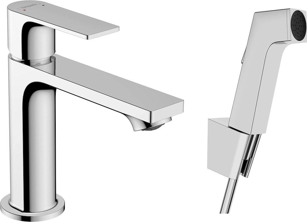 Hansgrohe Rebris E 110 slavina za umivaonik set sa higijenskim tušem 72216000