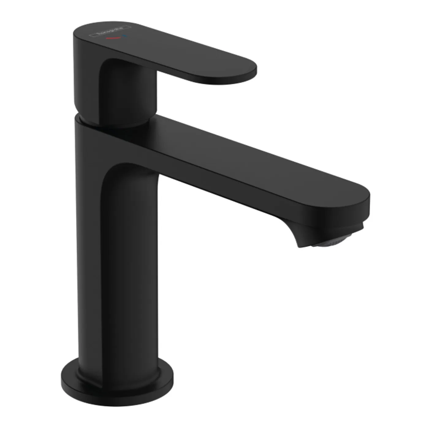 Hansgrohe Rebris S 110 slavina za umivaonik coolstart bez osdklopa matt black 72520670