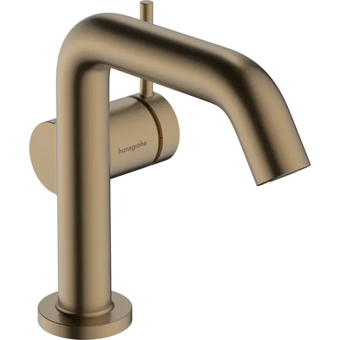 Hansgrohe Tecturis S 110 fine slavina za umivaonik ecosmart+ coolstart sa automatskim podsklopom brushed bronze 73322140