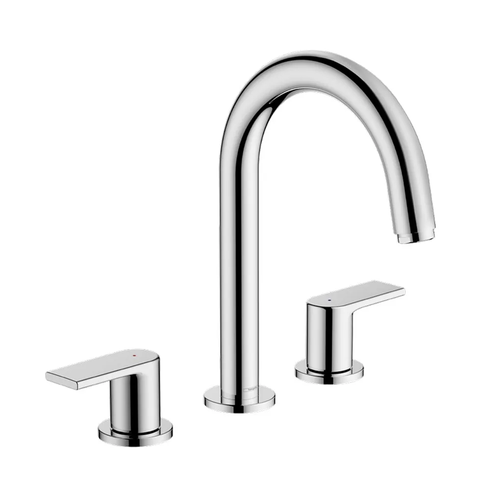 Hansgrohe Vernis Shape slavina za umivaonik na 3 rupe sa podsklopom 71563000