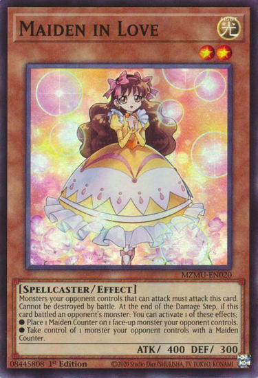 Maiden in Love - MZMU-EN020 - Super Rare 1st Edition